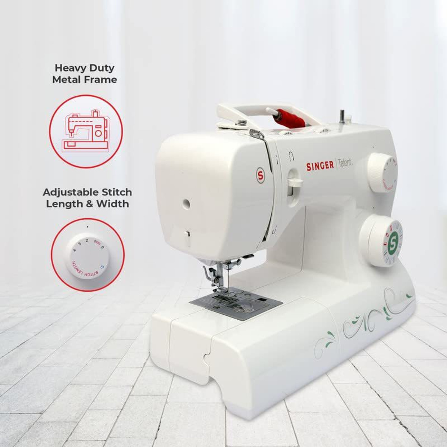 Singer FM 3321 Electric Sewing Machine ( Built-in Stitches 21) - Price ...