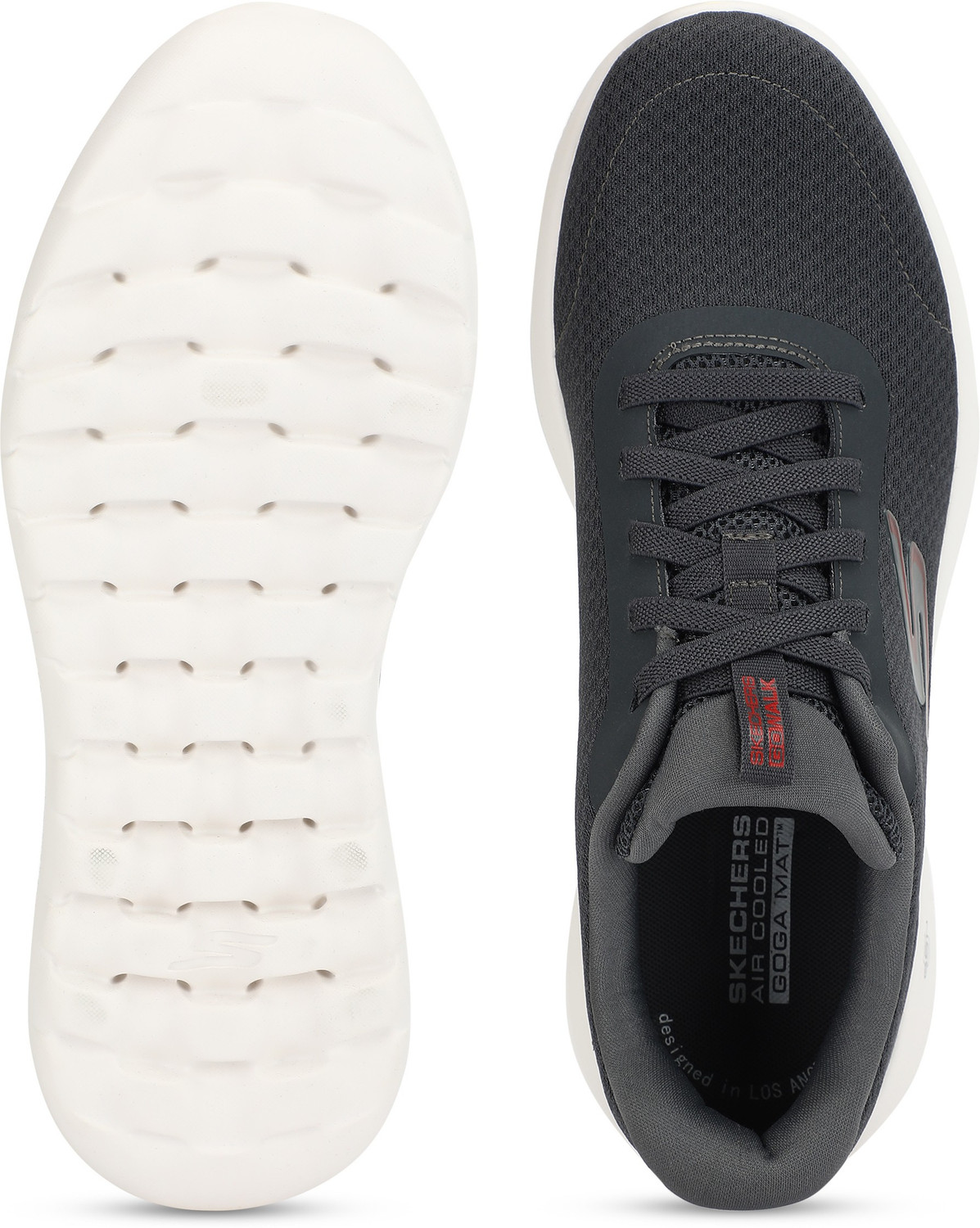 Skechers GO WALK MAX - MIDSHORE Walking Shoes For Men (Grey , 6 ...