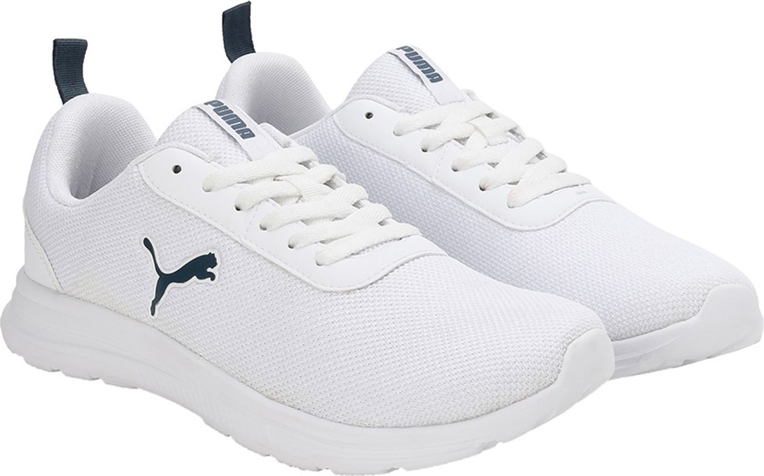 PUMA Bridge Comfort Running Shoes For Men (White , 6) - Price History