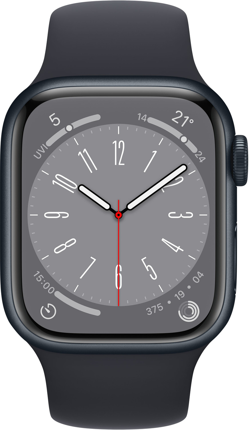 Apple Watch Series 8, 41mm GPS ECG app, Temperature sensor, IPX6, Fall ...