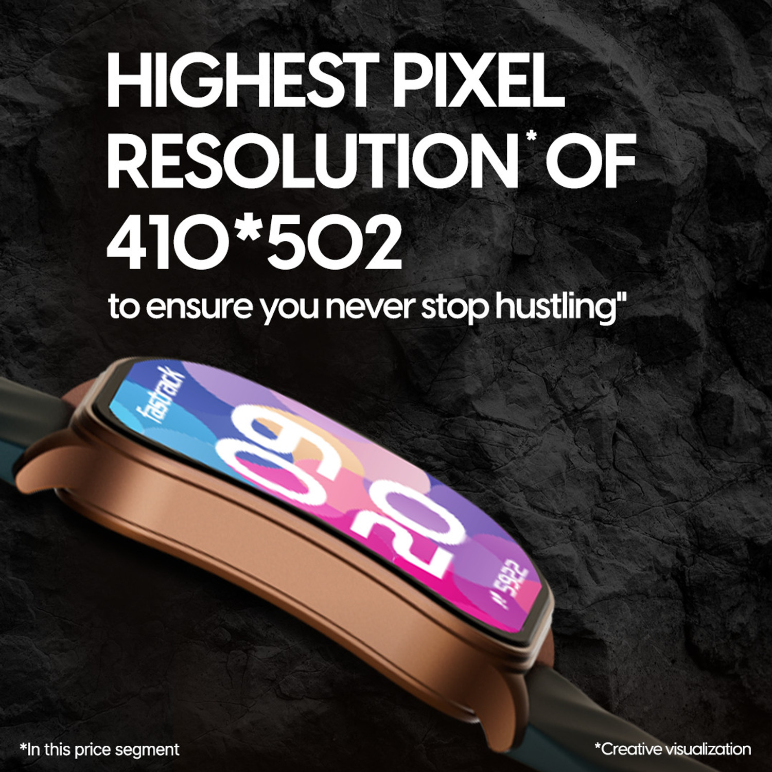 Fastrack FS1 Pro|World's First,1.96 inch Super AMOLED|Highest ...