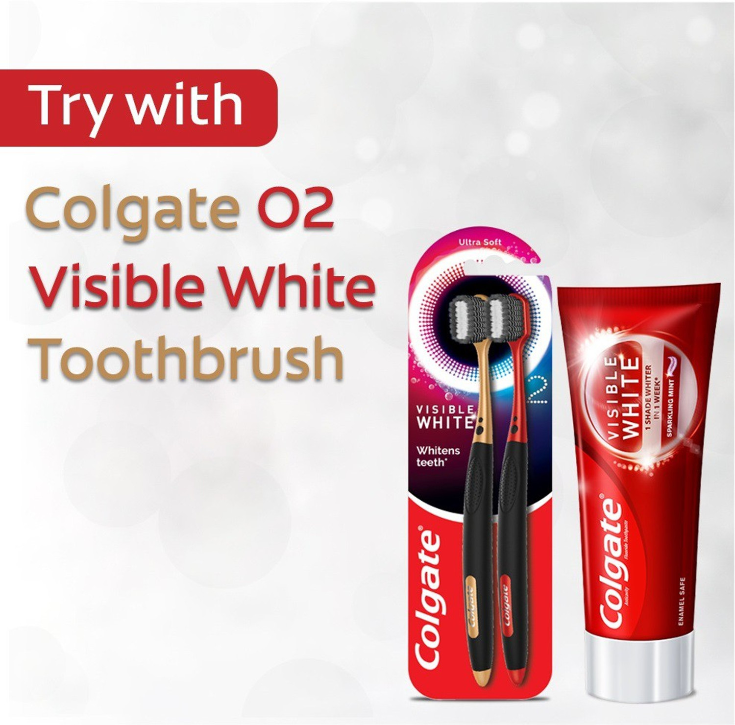 Colgate Visible White Toothpaste Teeth Whitening Starts in 1 week ...