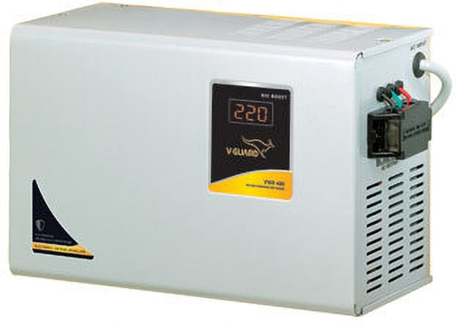 V-Guard VWR 400 for AC upto 1.5 Ton Voltage Stabilizer (Grey) - Price ...