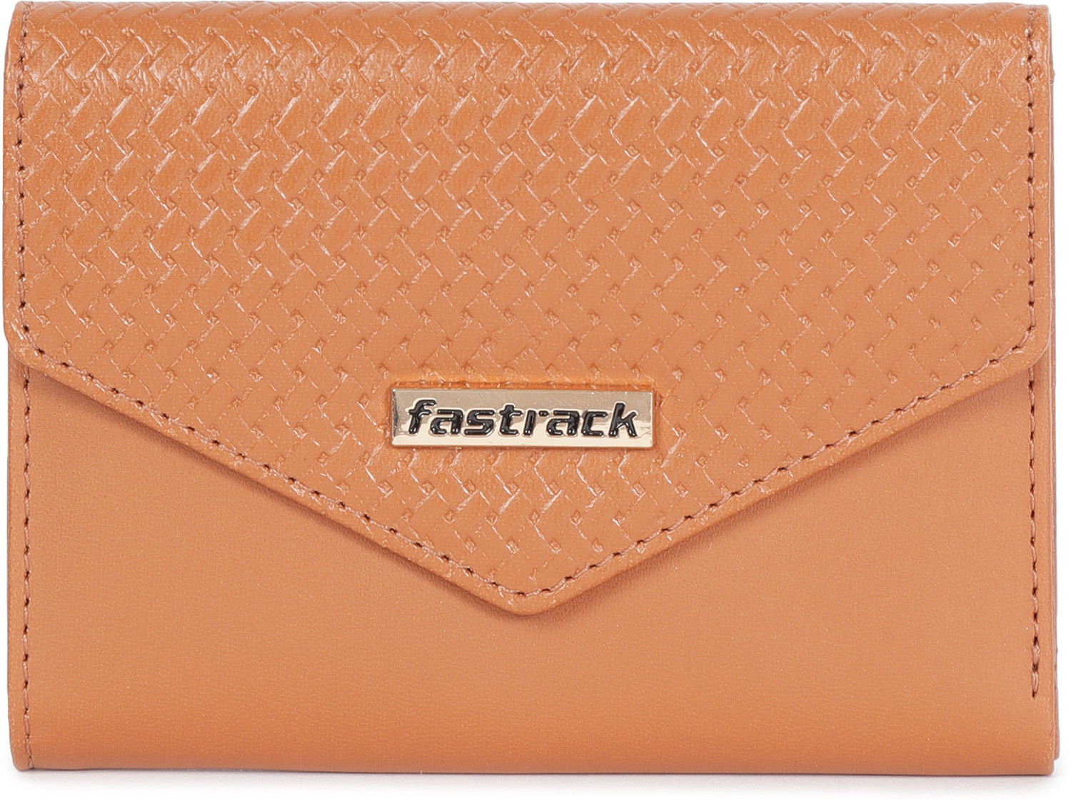 Fastrack Women Casual Tan Fabric Wallet (4 Card Slots) - Price History