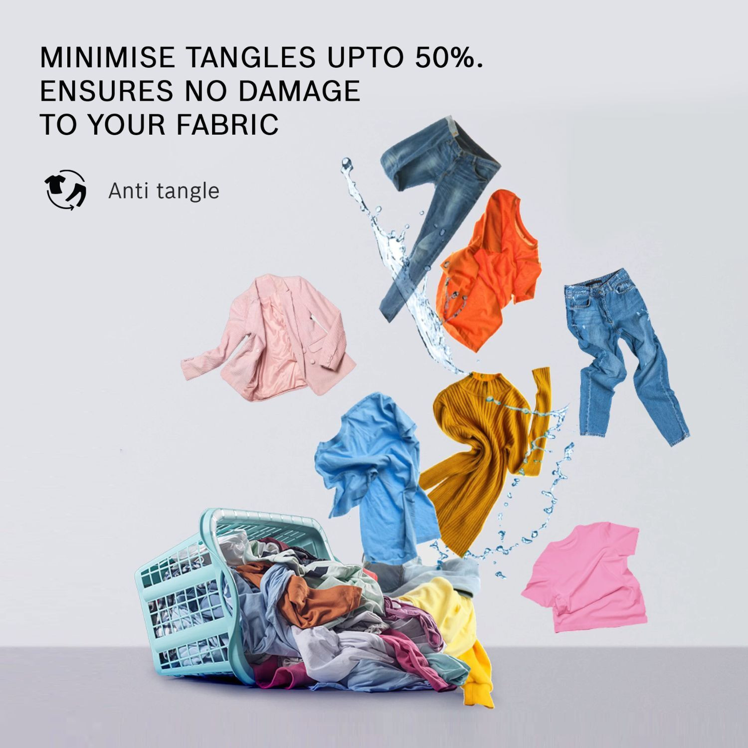 BOSCH 7 kg AntiTangle,AntiVibration,1200RPM Fully Automatic Front Load ...