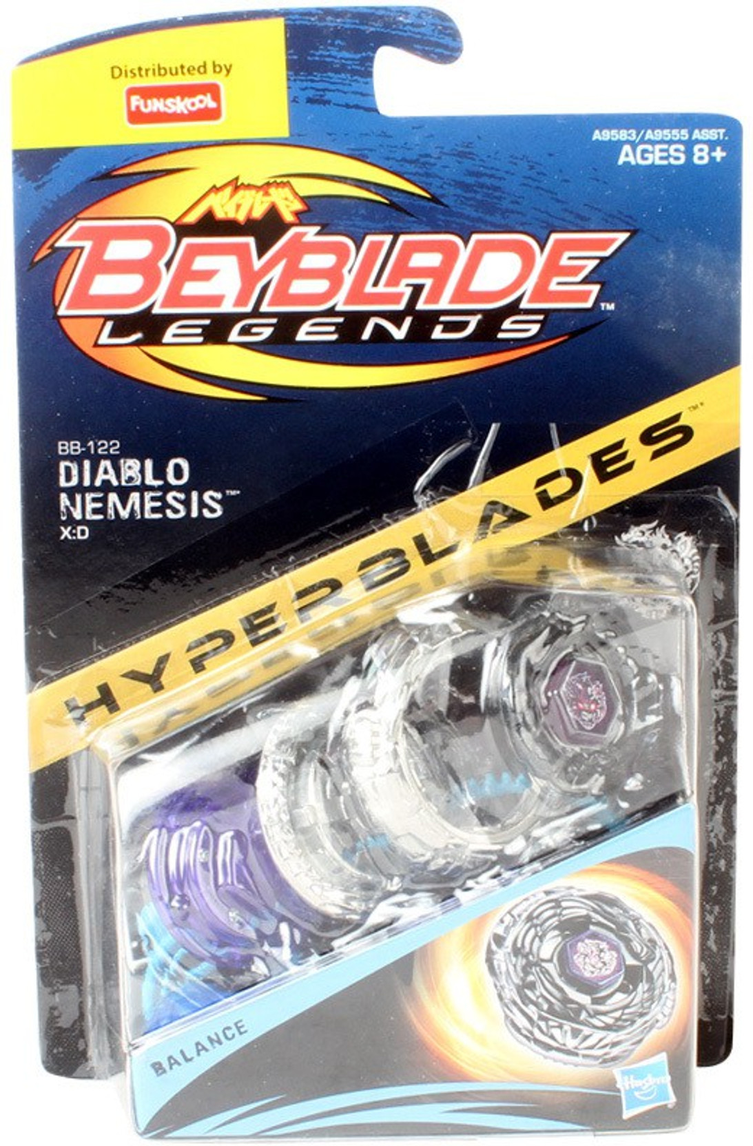 Funskool Beyblade Lengends Hyperblades Diablo Nemesis - Balance ...