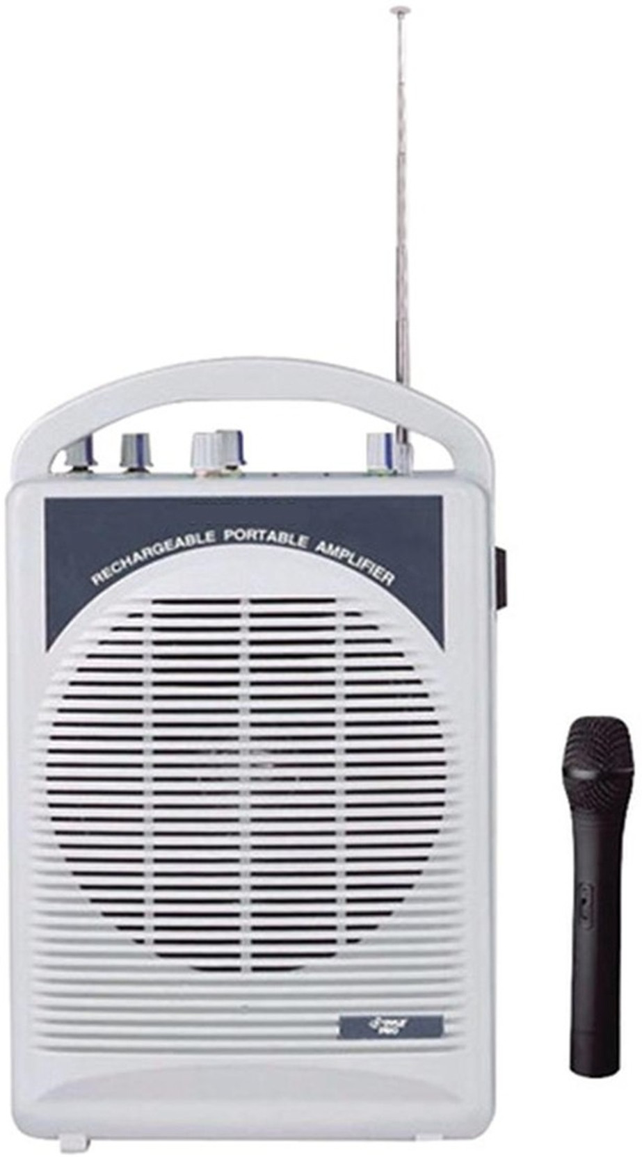 Krown Portable Wireless Rechargeable PA System with inbuilt Speaker ...