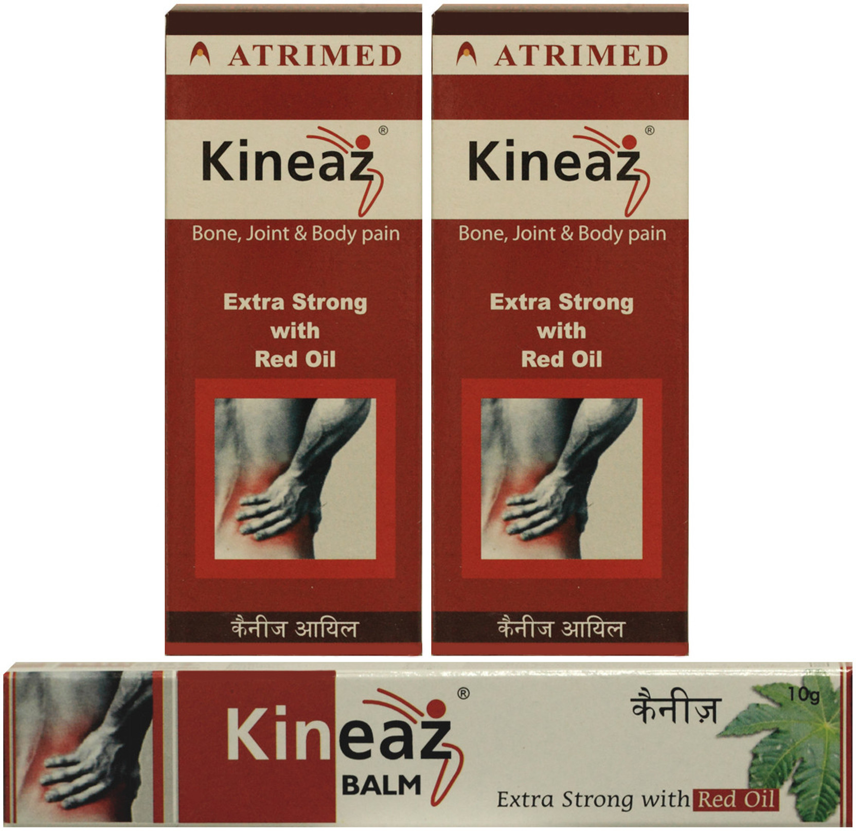 Atrimed Kineaz Liniment & Balm for bone, joint & body pain Combo set ...