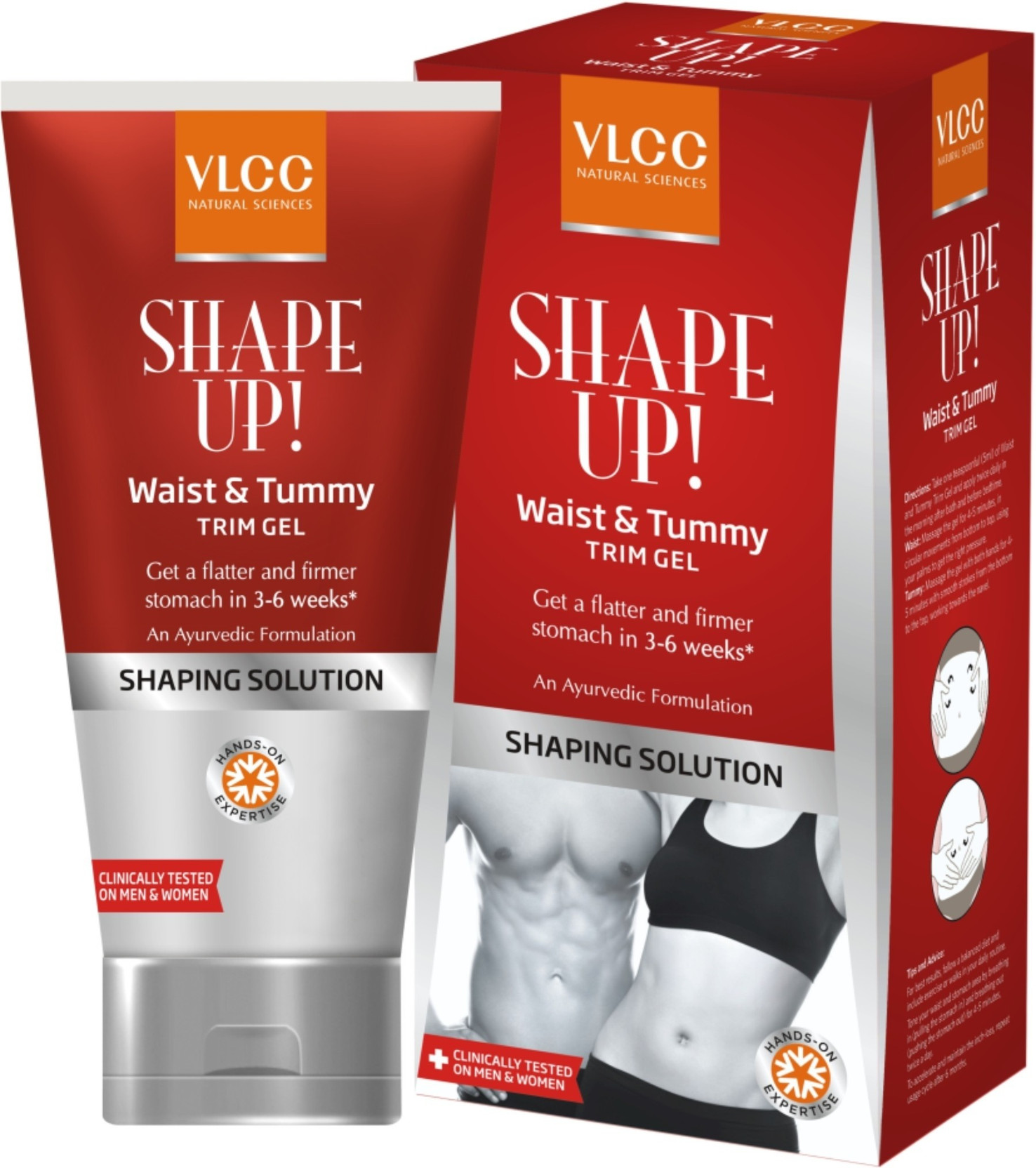 VLCC Shape Up Waist & Tummy Trim Gel Price in India - Buy VLCC Shape Up ...