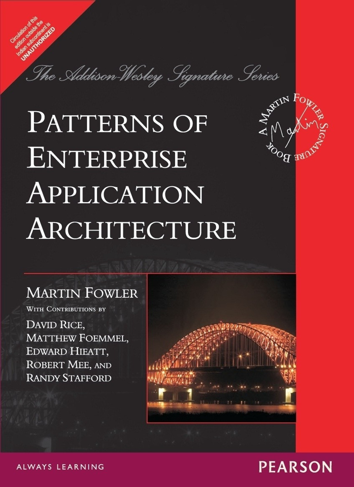 Patterns of Enterprise Application Architecture - Buy Patterns of ...