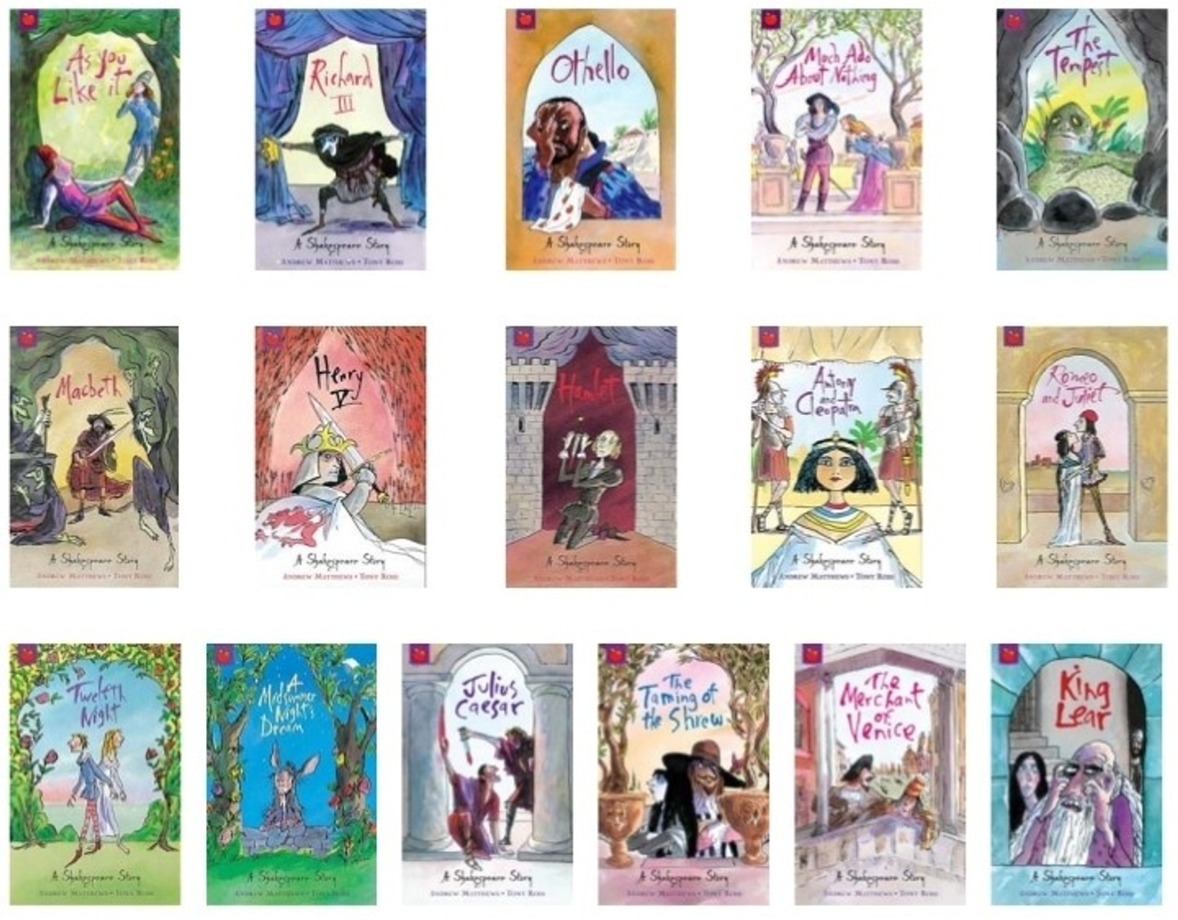 Shakespeare Boxset (Set of 16 Books) - Buy Shakespeare Boxset (Set of ...