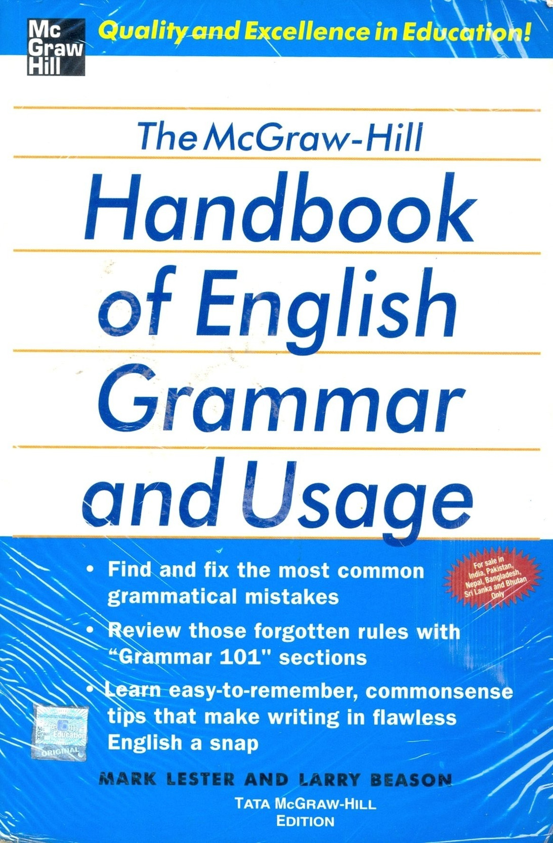 The McGraw-Hill Handbook of English Grammar and Usage 1st Edition - Buy ...