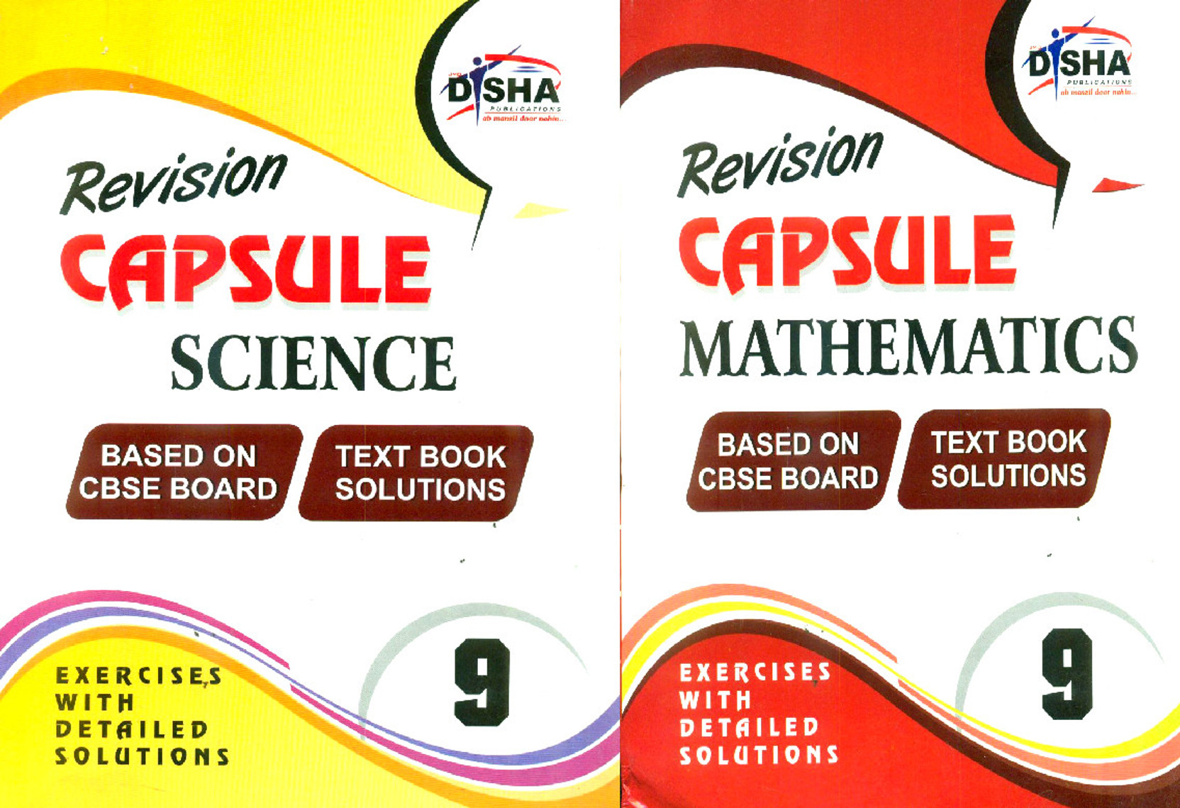Revision Capsule CBSE Board Class 9 - Science + Maths (NCERT solutions in 2 books) PB 195 - Buy ...