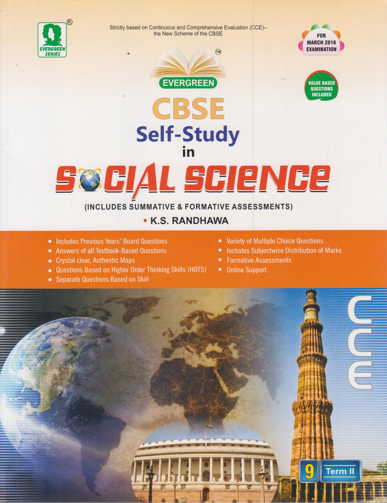 CBSE Self - Study in Social Science Term 2 (Class 9) : Includes ...