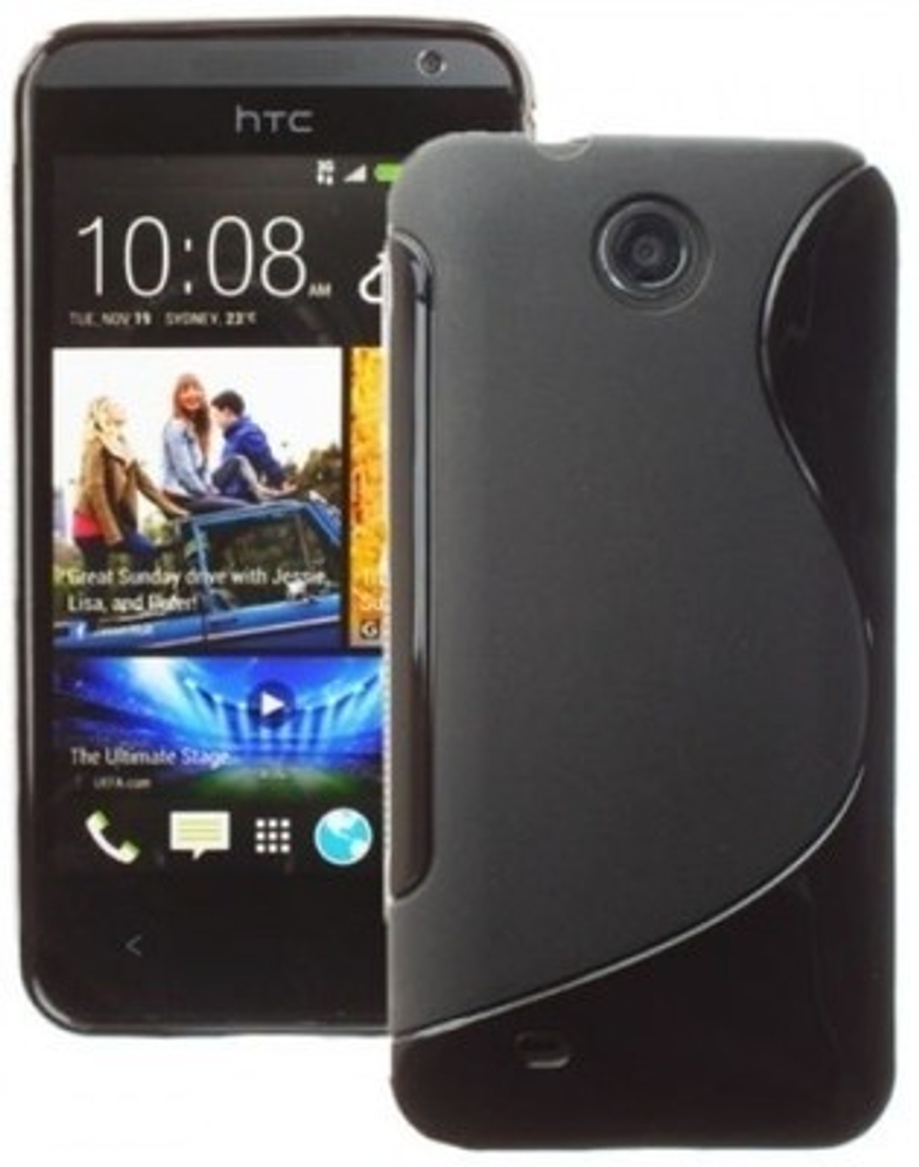 Stylish Back Cover for HTC Desire 610 - Stylish : Flipkart.com