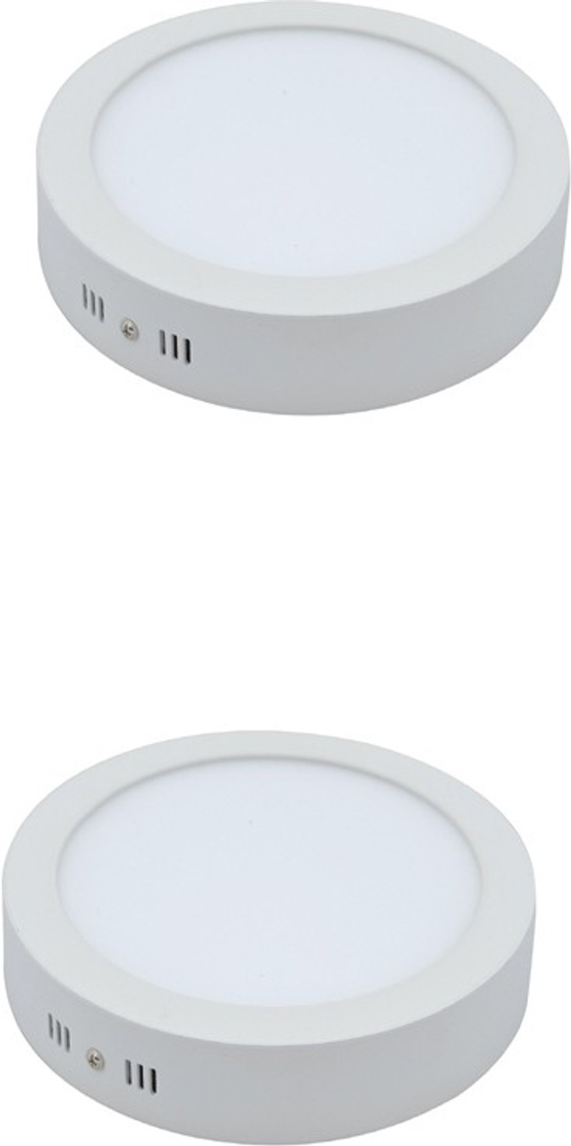 Galaxy 12 watt Led Surface round warm white pack of 2 Flush Mount ...