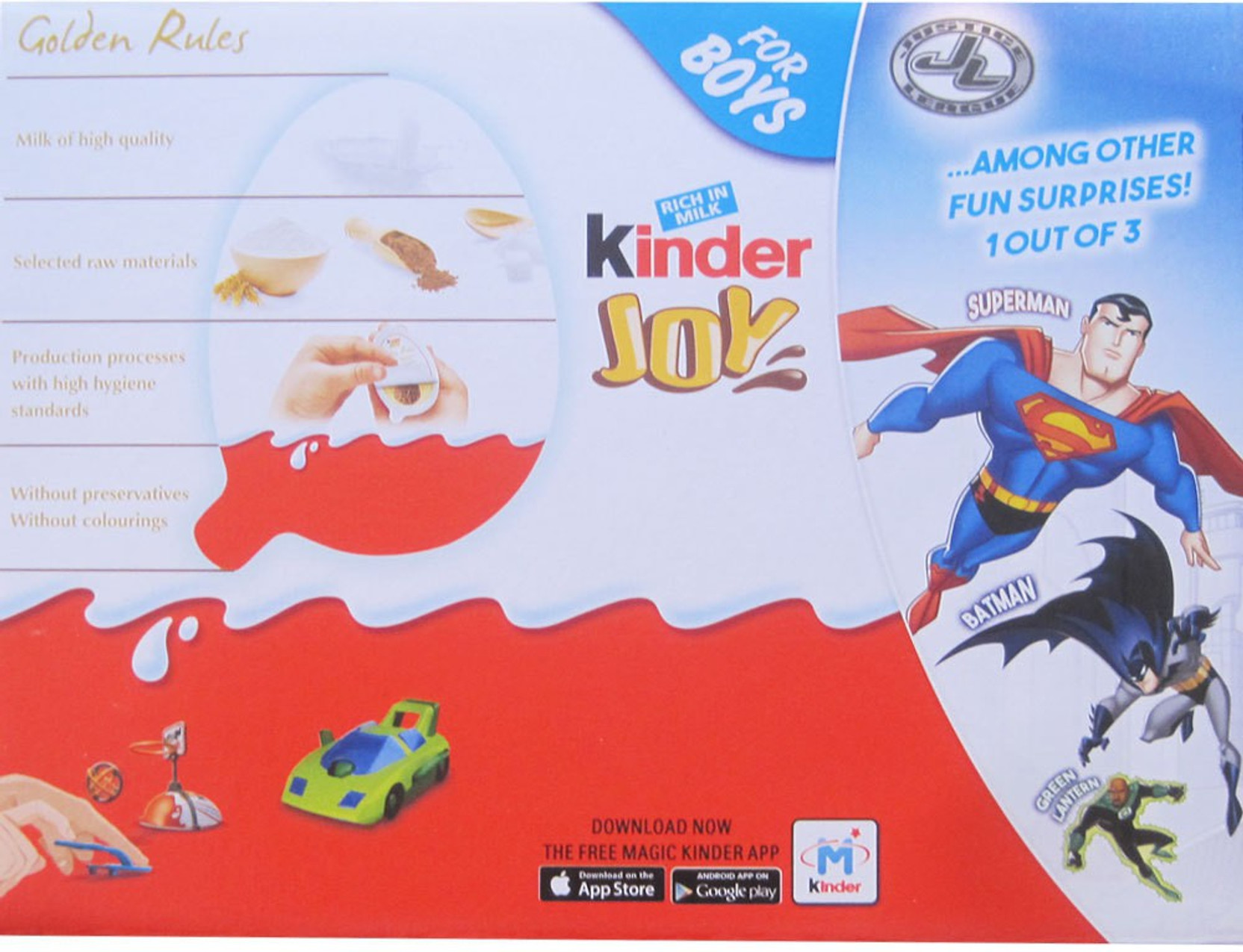 Kinder Joy For Boys 24 Pcs Chocolate Truffles Price in India - Buy ...