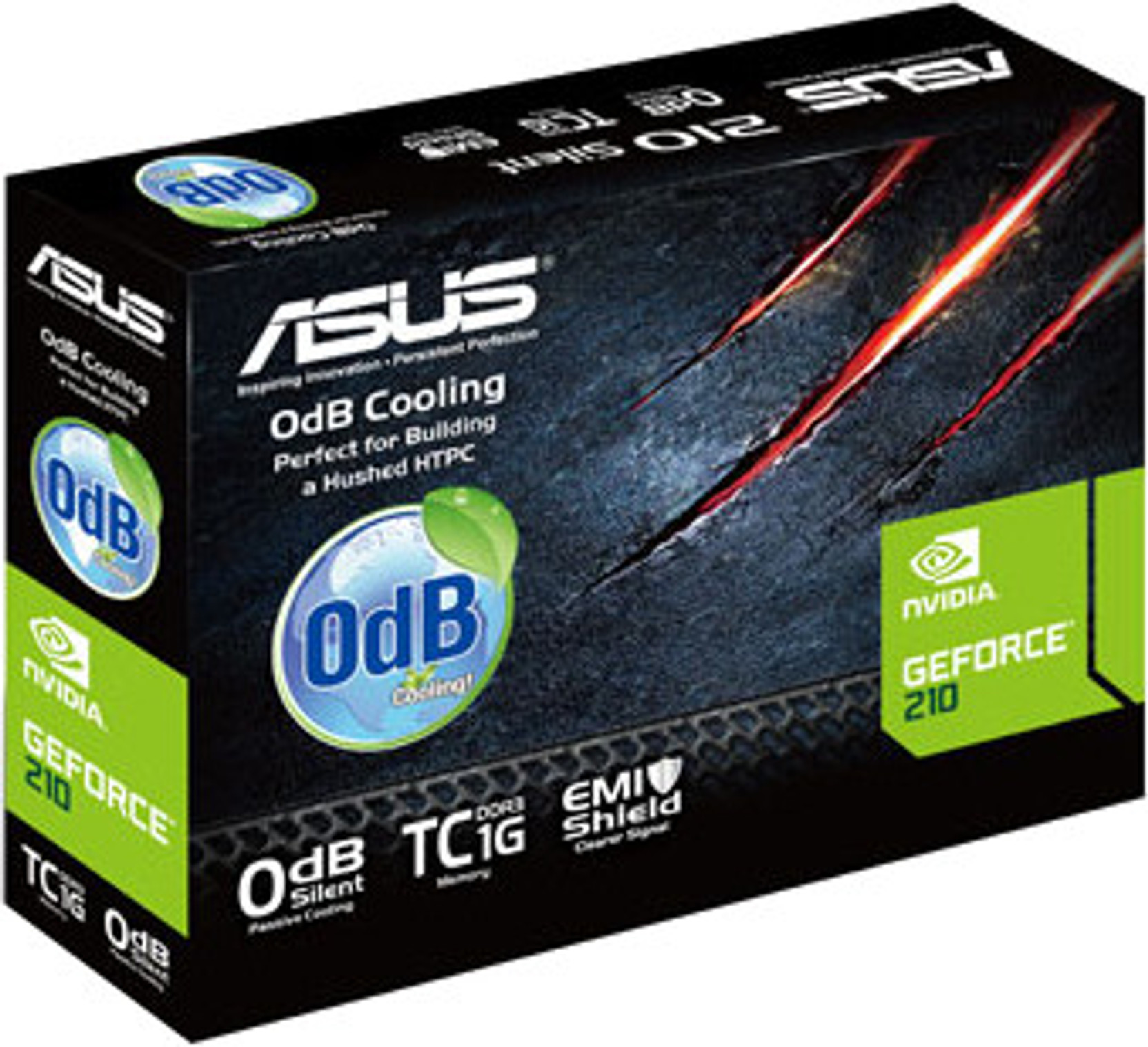 Asus NVIDIA 210-SL-TC1GD3-L 1 GB DDR3 Graphics Card - Asus : Flipkart.com