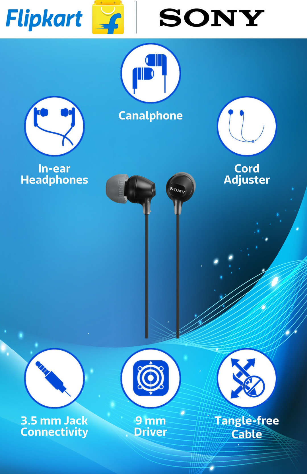 Sony MDR-EX15LP Wired Headphones Price in India - Buy Sony MDR-EX15LP ...