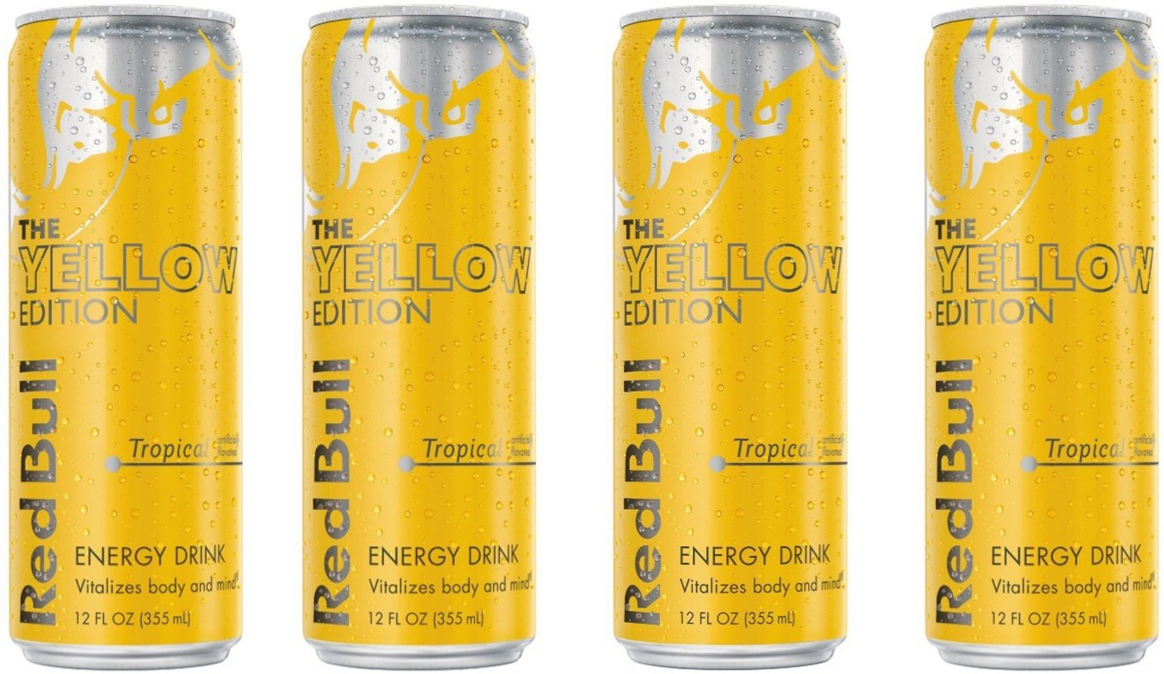 Red bull Yellow Edition 355 ml (Pack of 4) Energy Drink Price in India ...