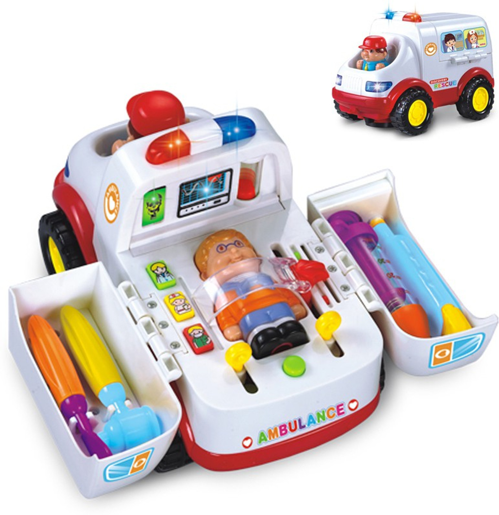KidsYantra Kids Doctors Kit With Ambulance Lights And kidsyantra-kids-doctors-kit-with-ambulance-lights-and