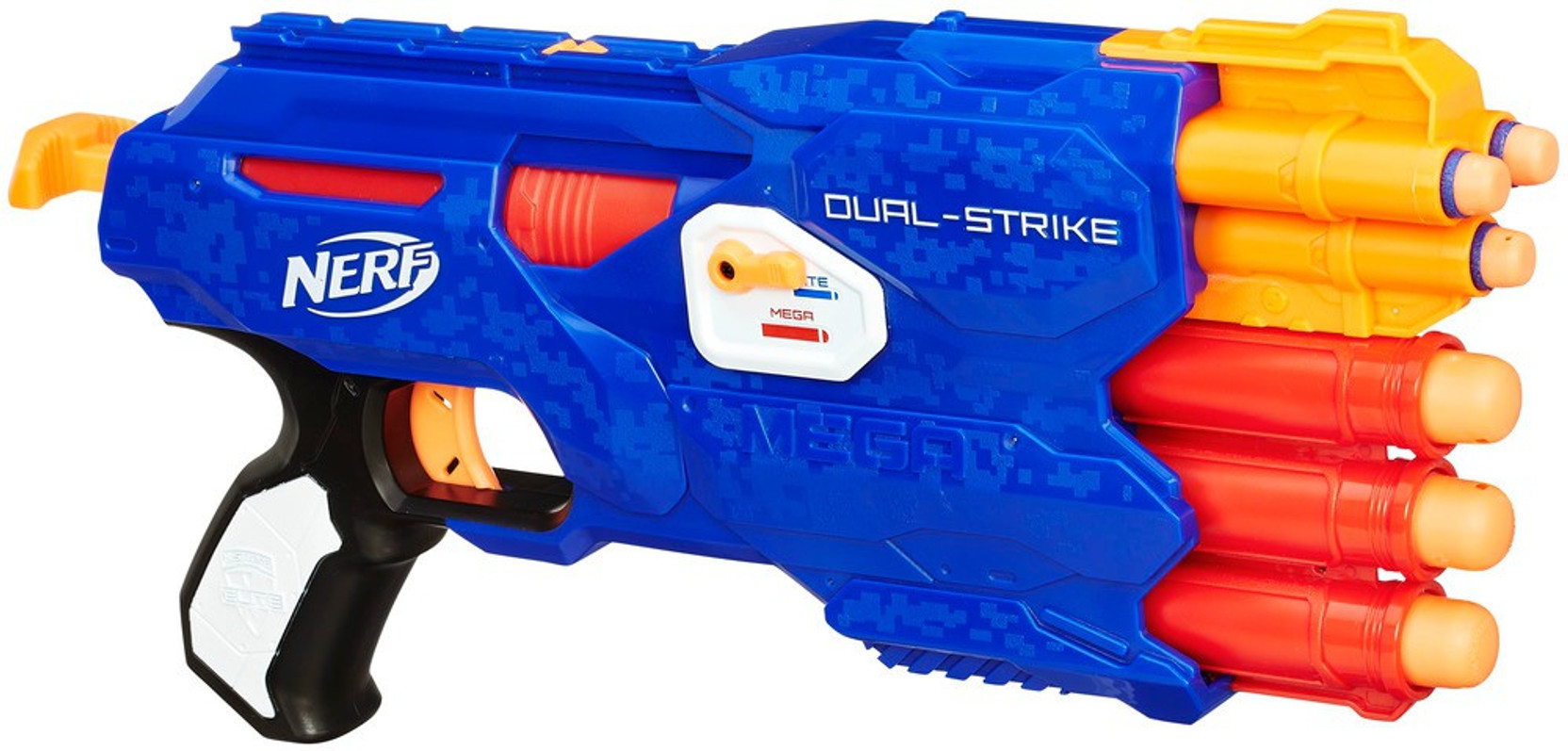 Nerf Elite Dual-Strike Blaster - Elite Dual-Strike Blaster . shop for ...
