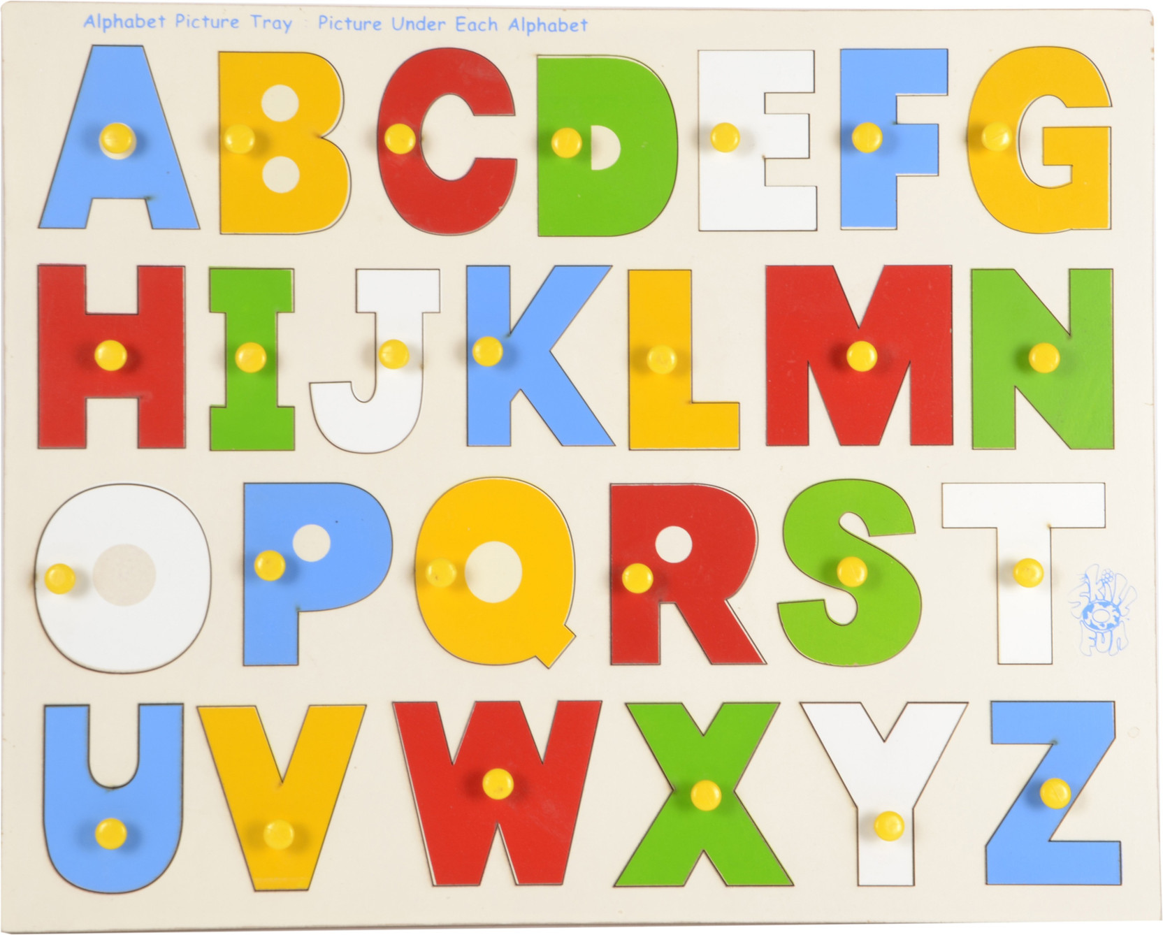 Skillofun Alphabet Picture Tray Price in India - Buy Skillofun Alphabet ...