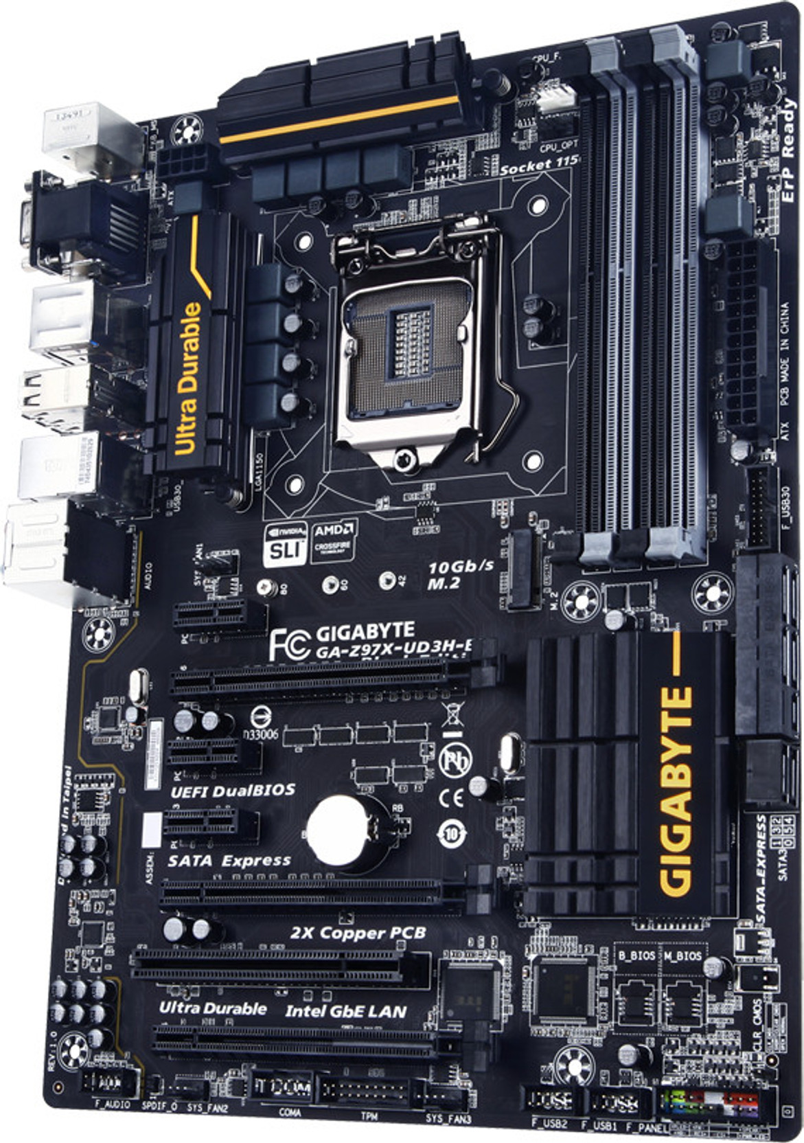Gigabyte GA-Z97X-Ud3H-Bk LGA 1150 Intel Z97 HDMI Sata 6Gb/S USB 3.0 Atx ...