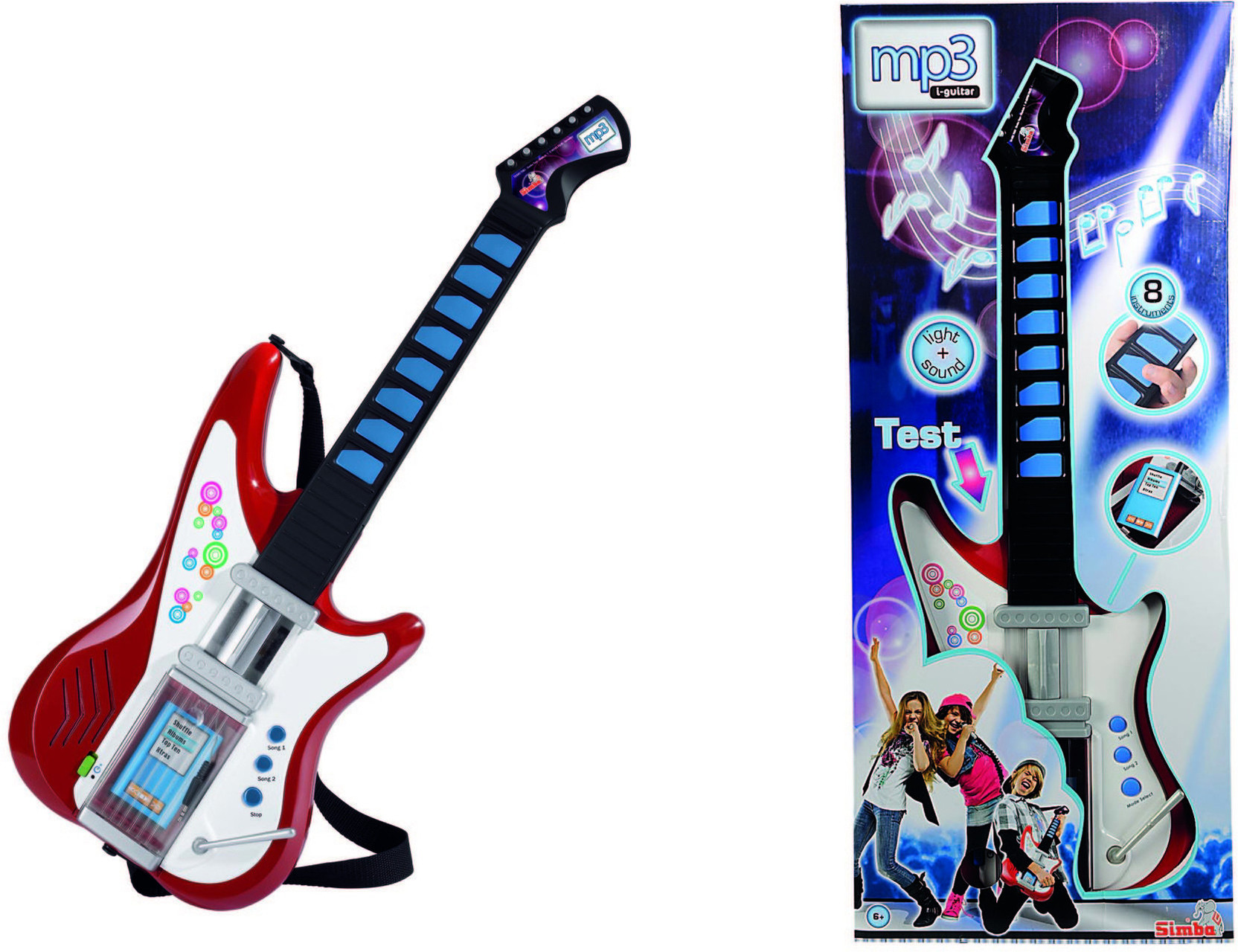 Simba My Music World I - Light Electronic Guitar - My Music World I ...