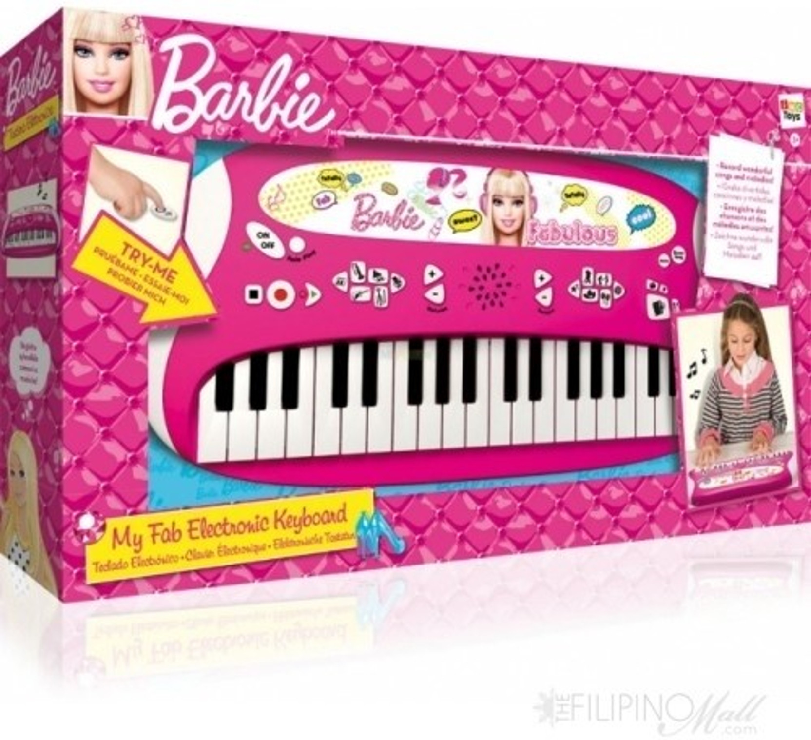 Barbie Electronic Keyboard - Electronic Keyboard . Buy Electronic ...