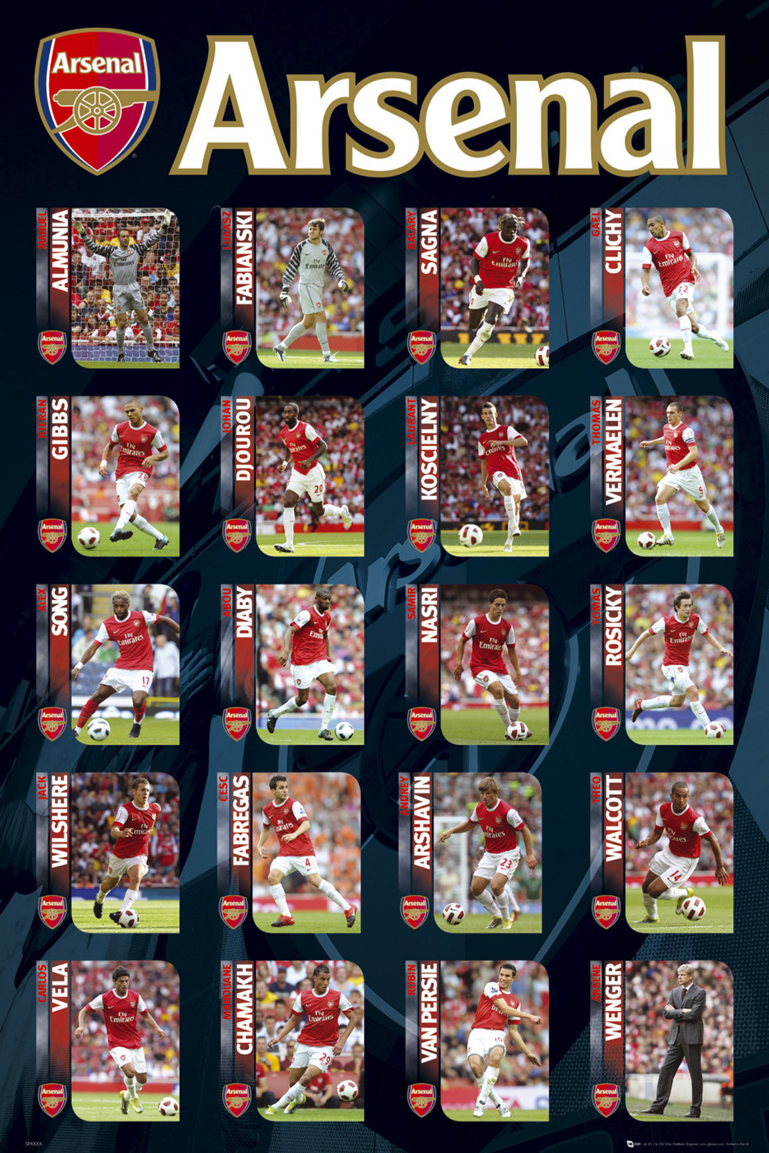 Arsenal Paper Print - Sports posters in India - Buy art, film, design ...