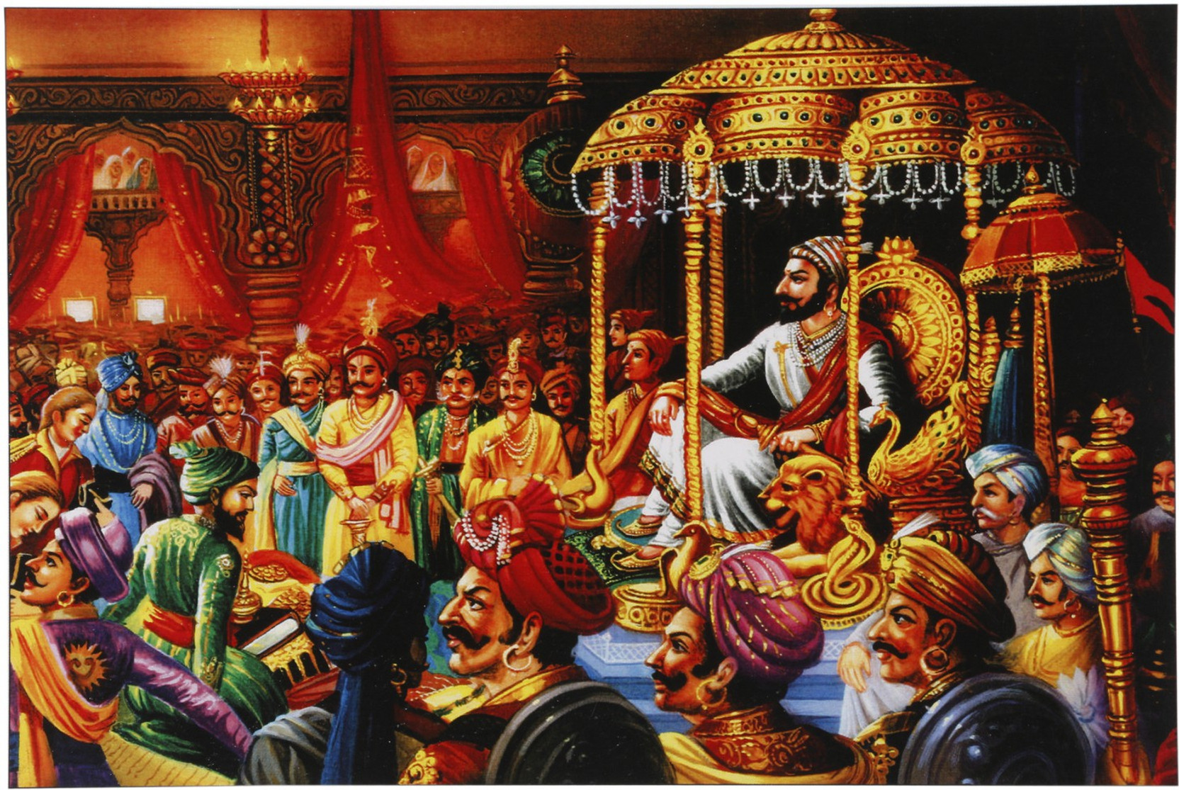 Eurekadesigns Poster Shivaji Raj Abhishek Und Wall Sticker Paper Print Decorative Posters In 