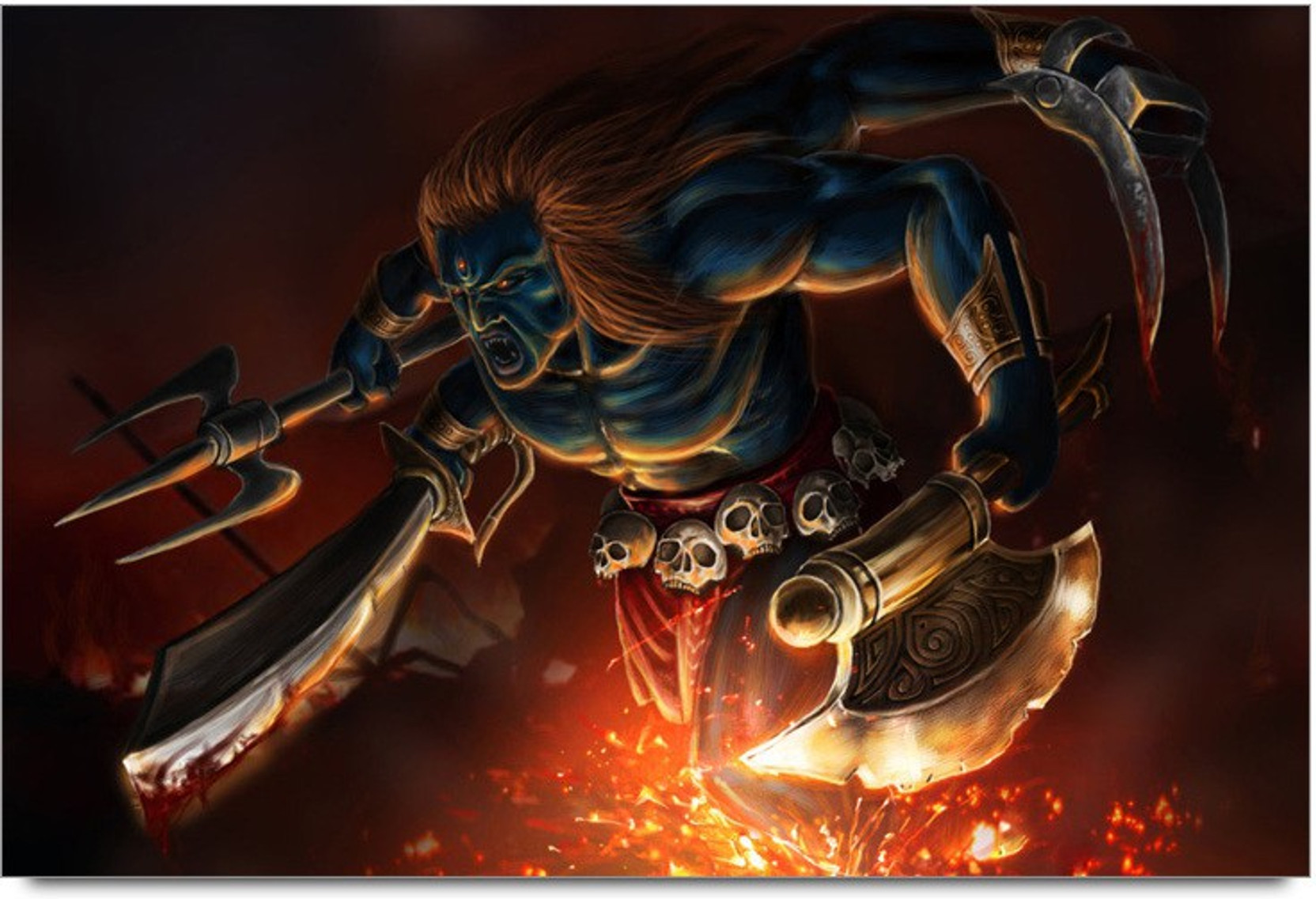 Amy Lord 3D Shiva Rudra Avatar 3D Poster - Nature, Nature posters in ...