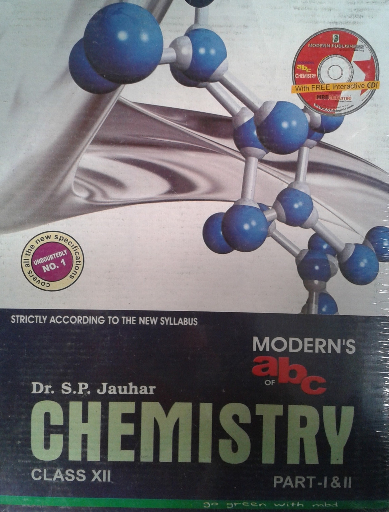 Moderns abc of Chemistry Class - XII (Set of 2 Parts) (With CD) Price ...
