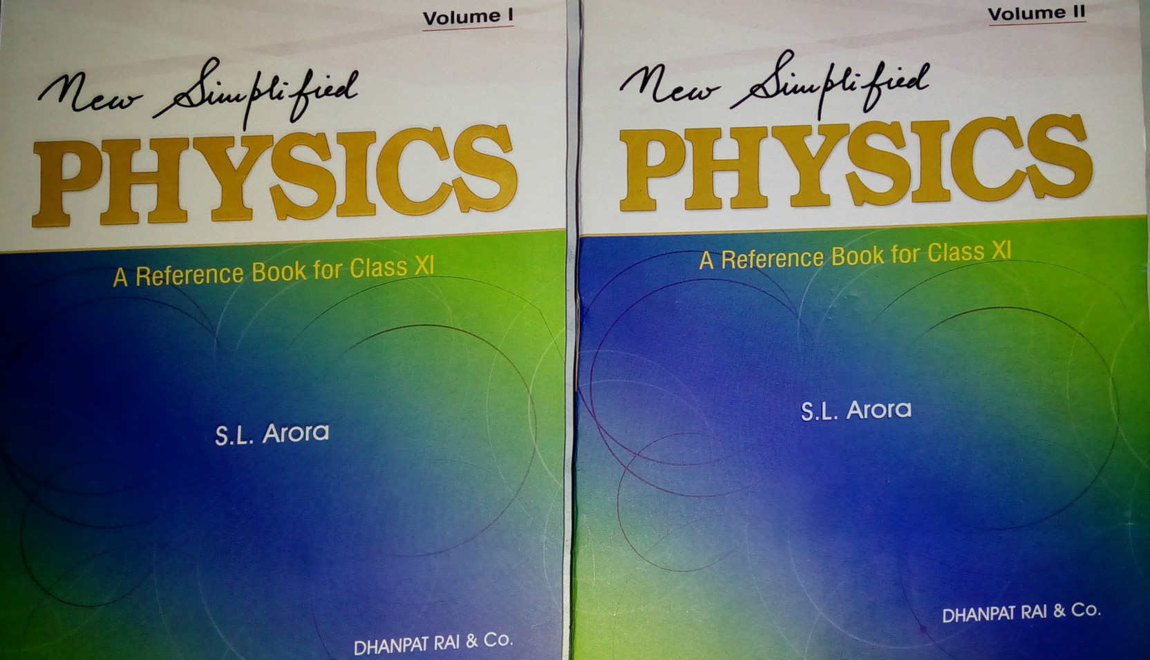 New Simplified Physics A Reference Book For Class Xi Set Of 2 Parts