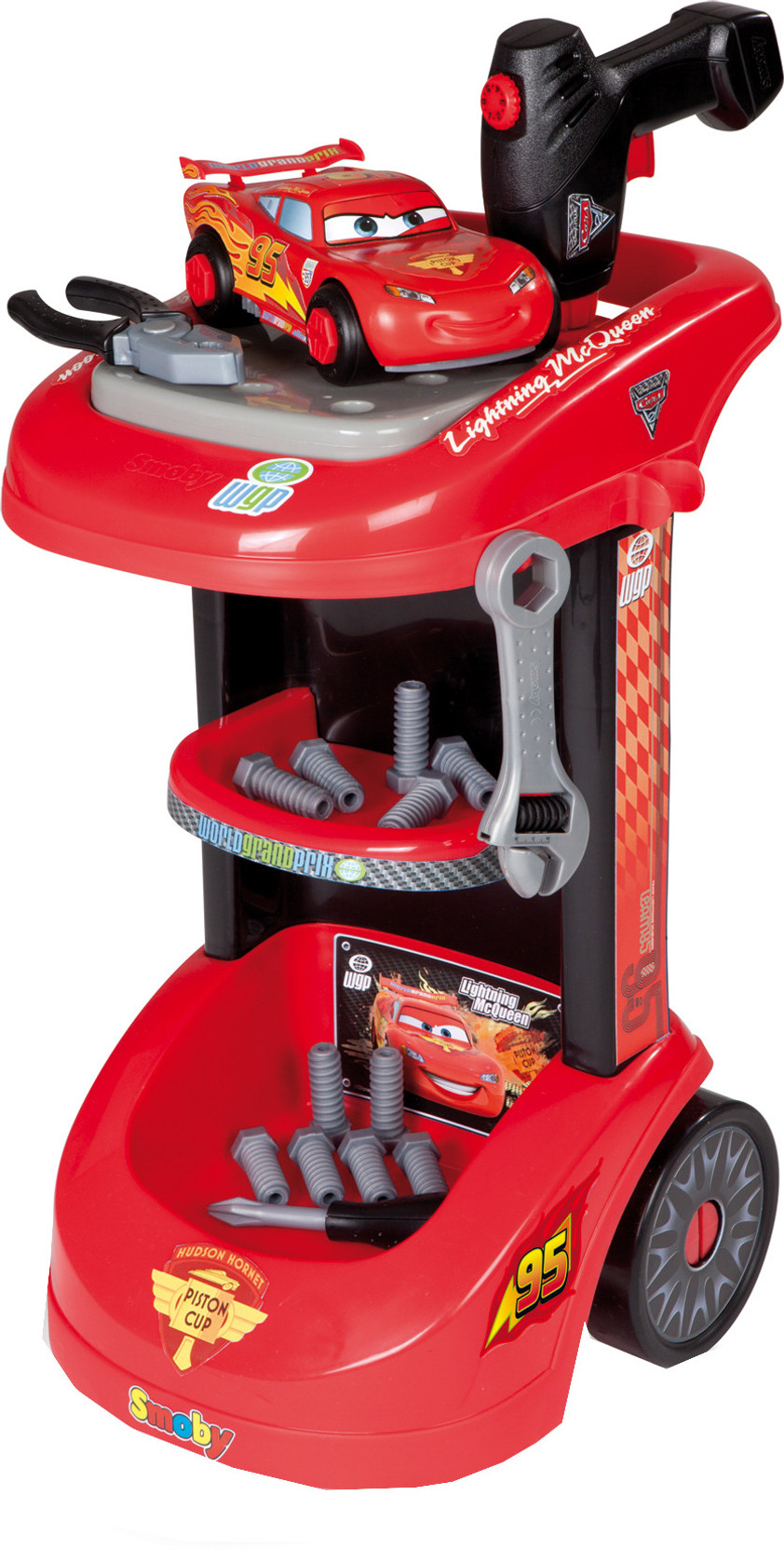 Smoby Cars 2 WGP Trolley - Cars 2 WGP Trolley . Buy Lightning Mcqueen ...