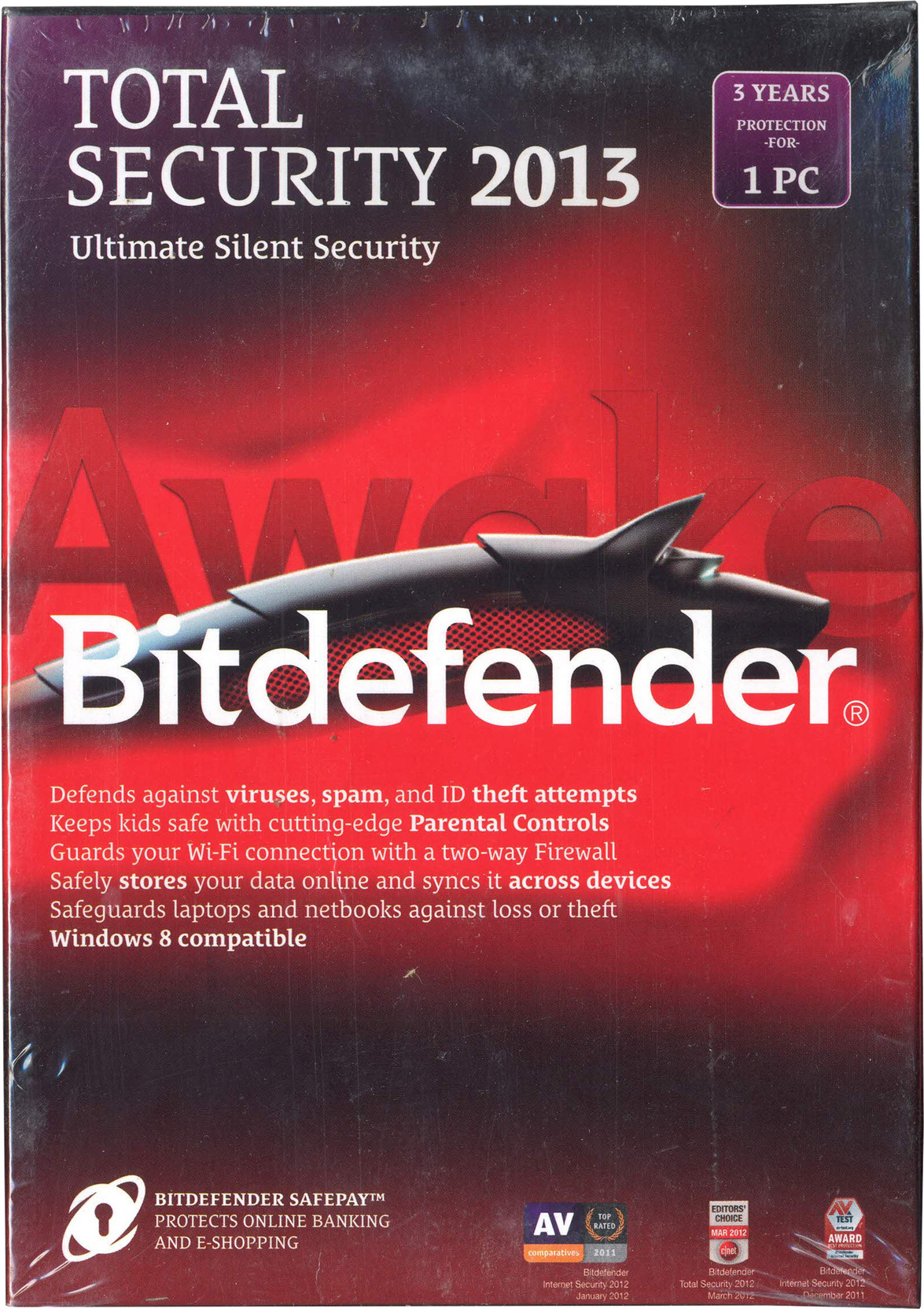 Bitdefender Total Security 2013 1 PC 3 Years - Buy Bitdefender Total ...