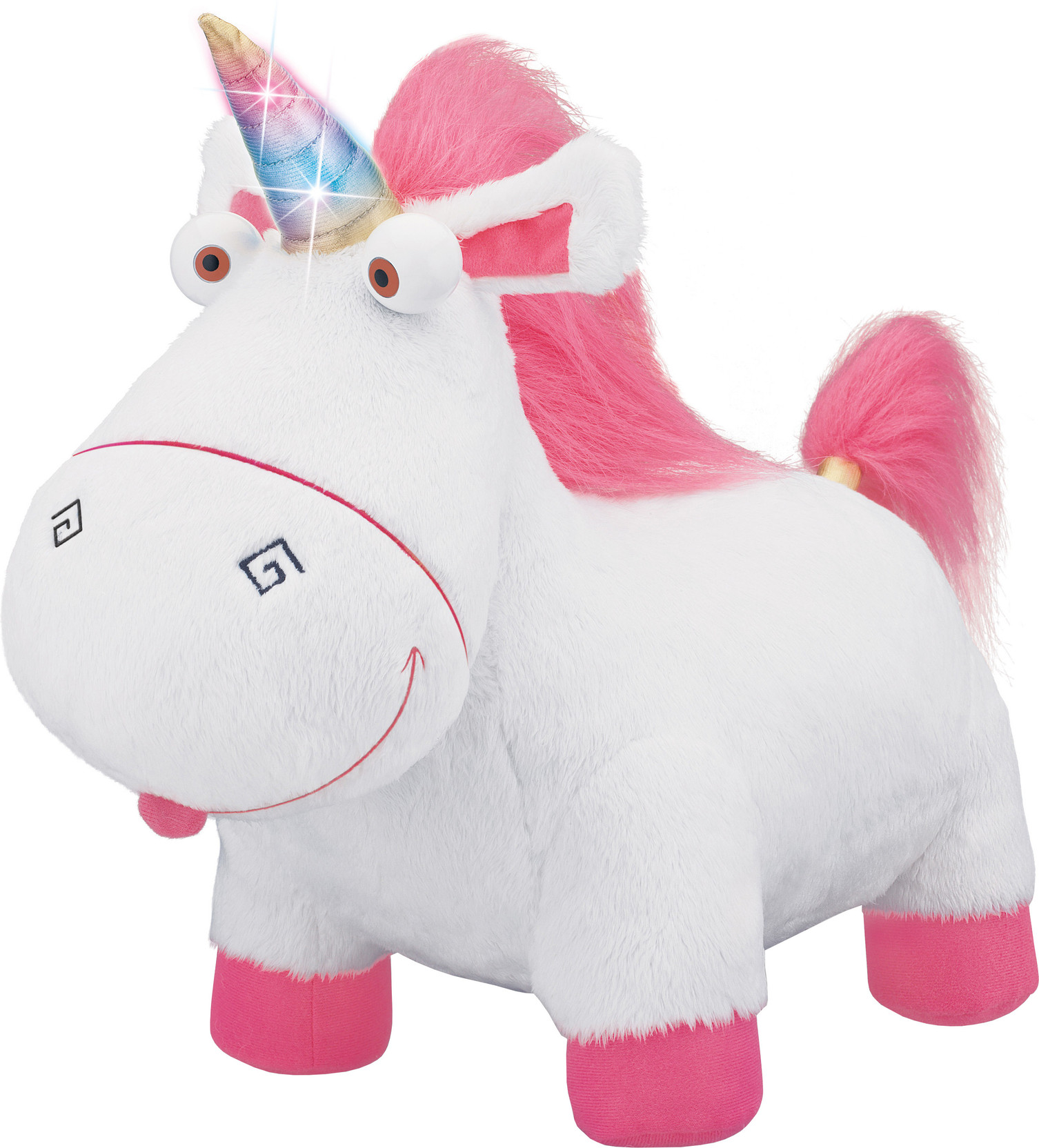 Thinkway Toys Agnes Fluffy Unicorn - 14 inch - Agnes Fluffy Unicorn ...