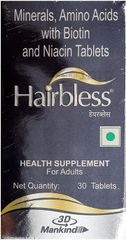 Hairbless TABLET (PACK OF 30 TAB.) Price in India - Buy Hairbless ...