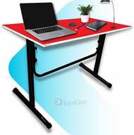EuroQon Work Station Engineered Wood Study Table Price in India - Buy ...