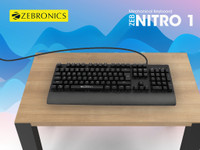 ZEBRONICS Zeb-Nitro 1 Wired USB Gaming Keyboard - ZEBRONICS : Flipkart.com