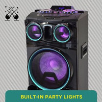 Buy Croma Party Speaker 1400 Watts Dynamic Bass Boost CREY3027 1400 W ...