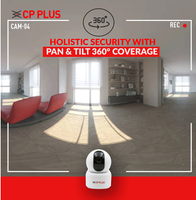 CP PLUS CP-E35A 3MP Wi-Fi PT Camera with 360 View, 2-Way Talk & Motion ...