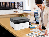 HP MFP 136a Multi-function Monochrome Laser Printer - HP : Flipkart.com