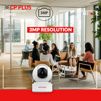 CP PLUS CP-E31A 3MP 360 Camera with Motion Detection, 2-Way Talk ...
