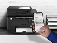 HP LaserJet Pro MFP M128fn Multi-function Monochrome Laser Printer - HP ...