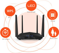 TENDA AC10 AC1200 Gigabit 1200 Mbps Wireless Router - TENDA : Flipkart.com