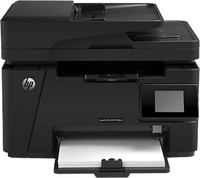 HP LaserJet Pro MFP M128FW Laser Multi Function Monochrome Printer ...