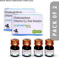CCStar Cholecalciferol 60K Natural Vitamin D3 Nano Shots Weekly ...