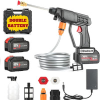 Kigato Pressure Washer Battery Gun Machine 48V Li-ion Solar Panel ...